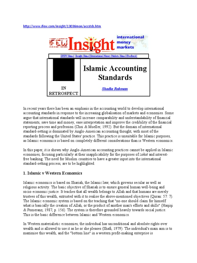Islamic Accounting &zakat | PDF | Valuation (Finance) | Islam And Politics