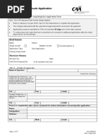 Type Inspection Authorization, Faa Form 8110-1 | PDF | Flight Test ...