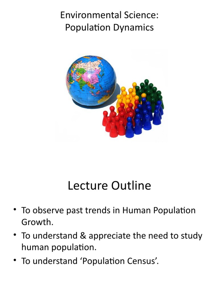 Environmental Science: Population Dynamics | PDF | Census | World ...
