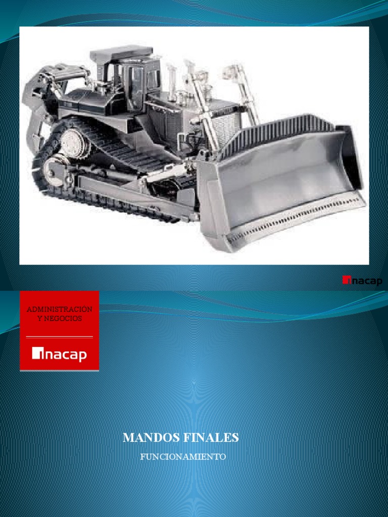 Presentacion Mandos Finales. | PDF | Engranaje | Eje
