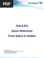 Sabre Quick Reference Guide | PDF | Computing | Aviation