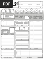 SotDL Character Sheet (Detailed) PDF | PDF | Tabletop Games | Role Playing Games