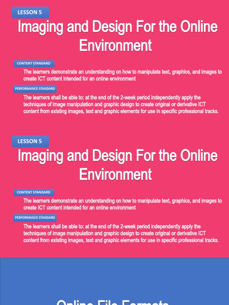 Online File Format For Images and Text | PDF