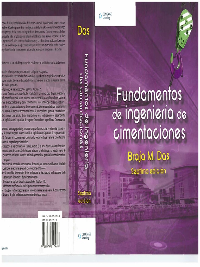 Fundamentos de Ingenieria de Cimentaciones Braja M Das | PDF