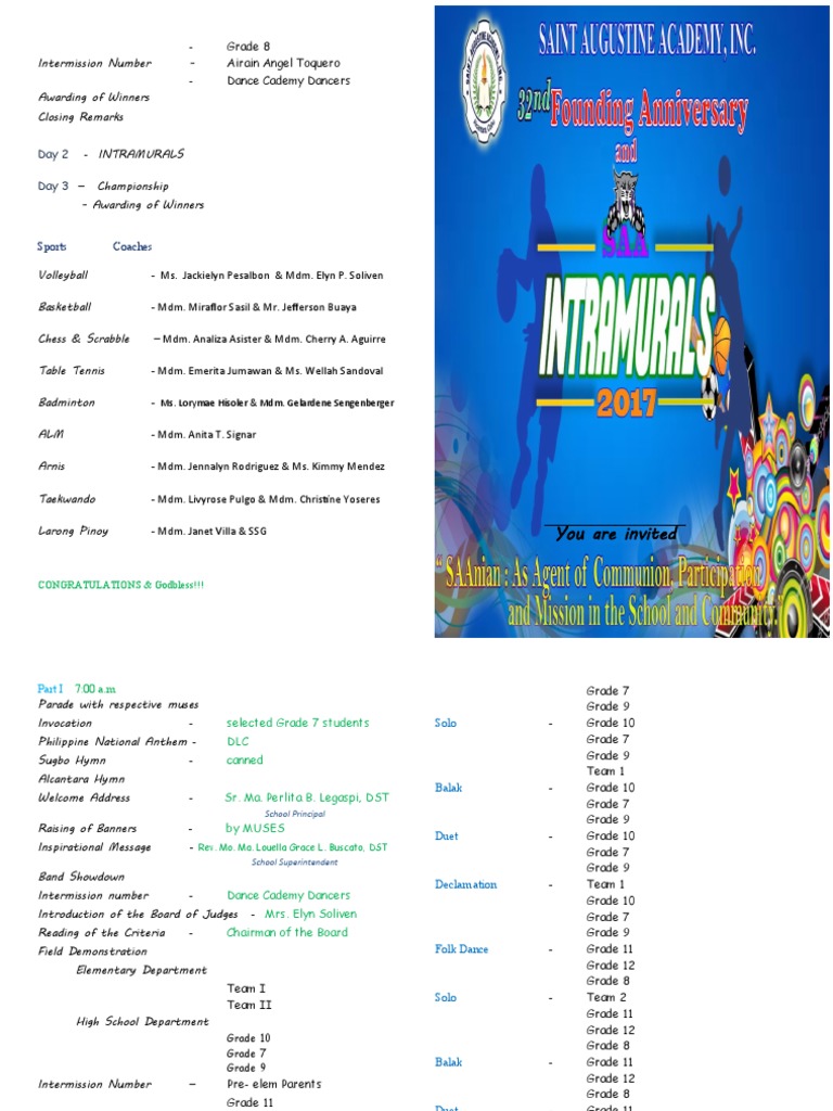 Day 2 Day 3: You Are Invited | Download Free PDF | Sports | Leisure