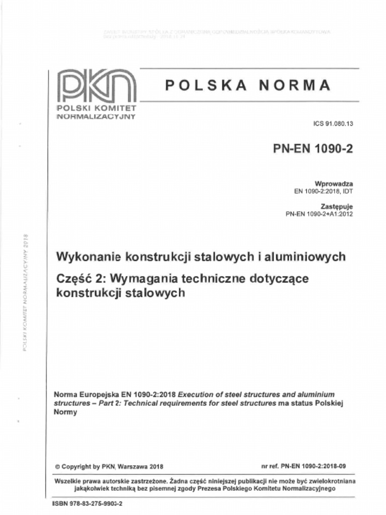 Pn-En 1090-2 - 2018 | PDF