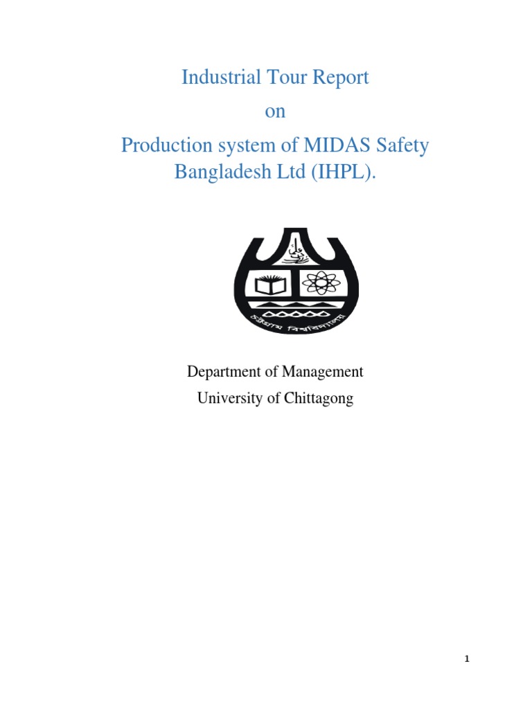 Production System of MIDAS Safety PDF | PDF | Yarn | Textiles