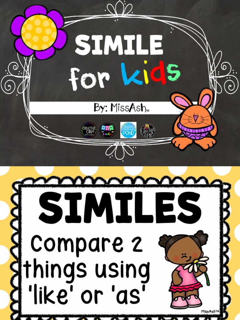 Similes for Kids | PDF