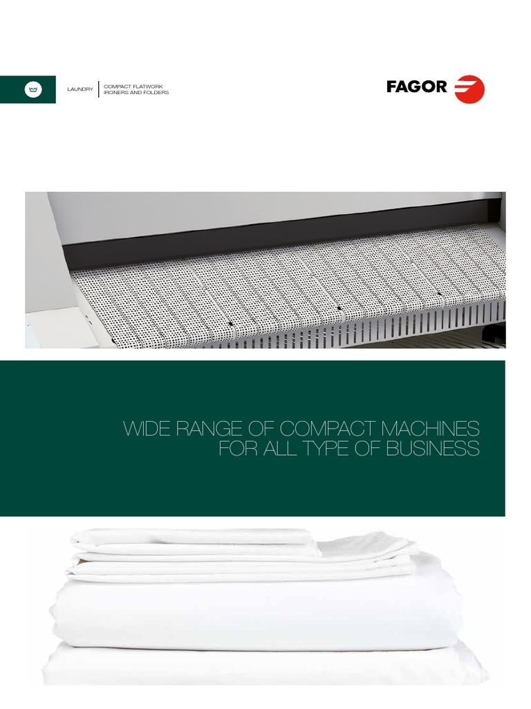 Compact Flatwork Ironer | PDF | Machines | Washing Machine