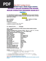 Boiler Operation Engineer Exam: Syllabus of BOE Examination | PDF ...