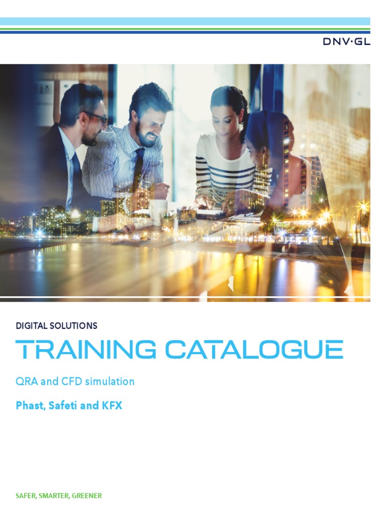 Training Catalogue: QRA and CFD Simulation Phast, Safeti and KFX | PDF ...