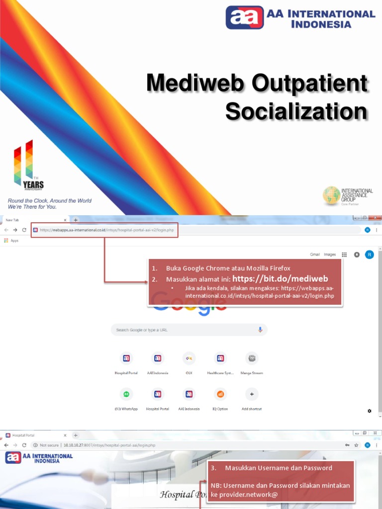 Mediweb Presentation 2019 (Outpatient) | PDF