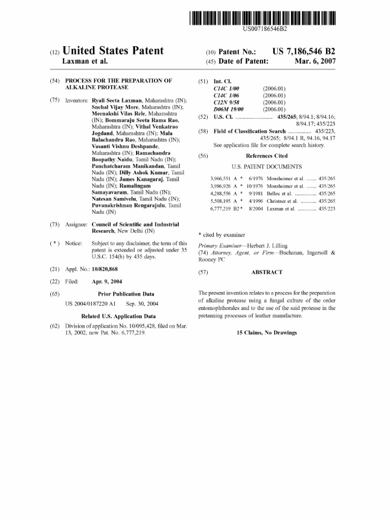 United States Patent: (10) Patent No.: (45) Date of Patent | PDF ...