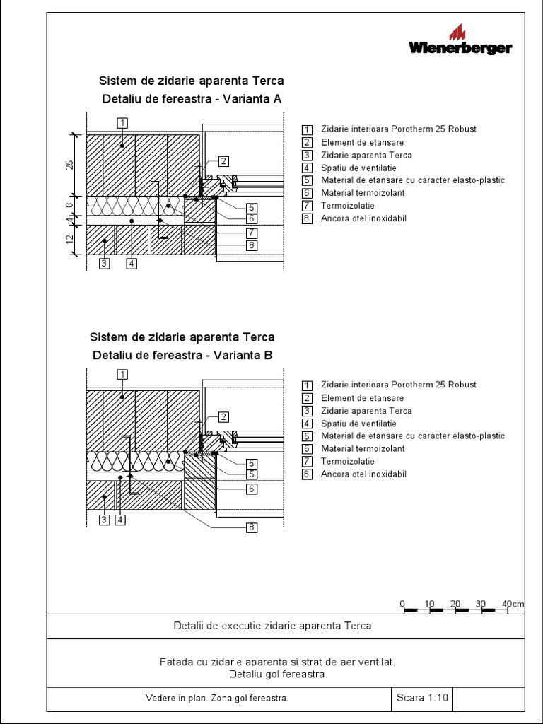 Detaliu Fereastra Plan | PDF