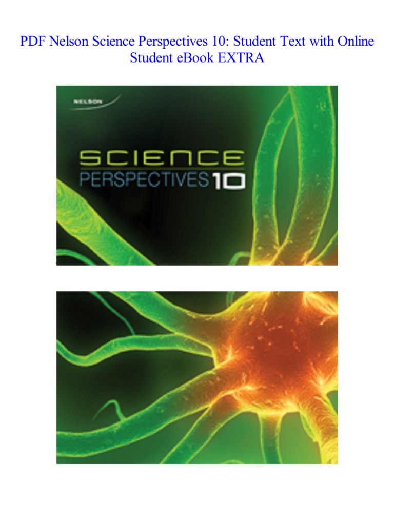 PDF Nelson Science Perspectives 10: Student Text With Online Student ...