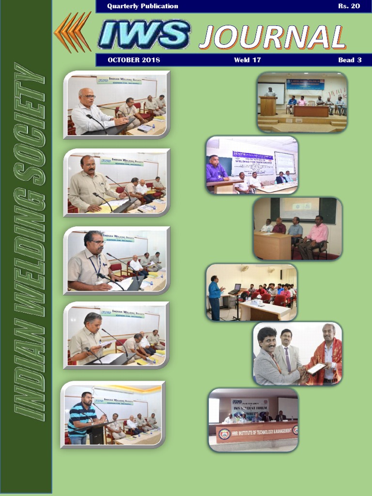 Iws Journal Oct 18 Weld 17 Bead 3 | PDF | Welding | Construction