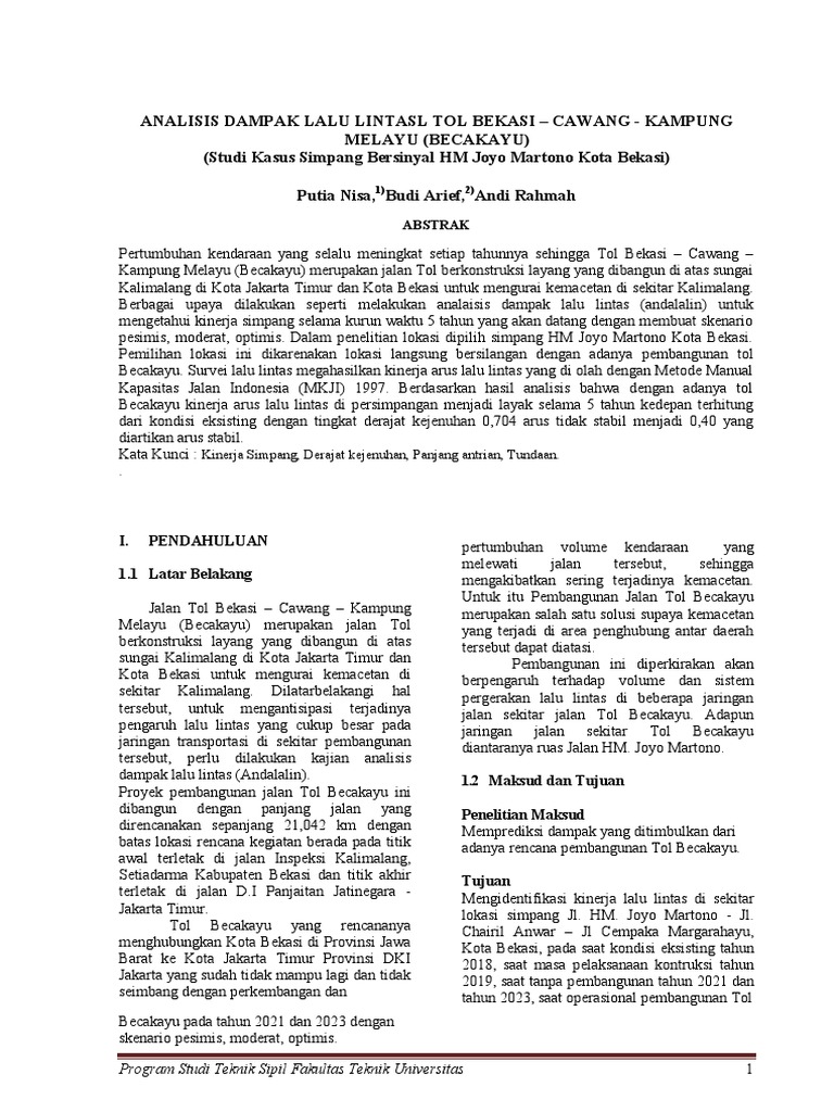Becak Kayu | PDF