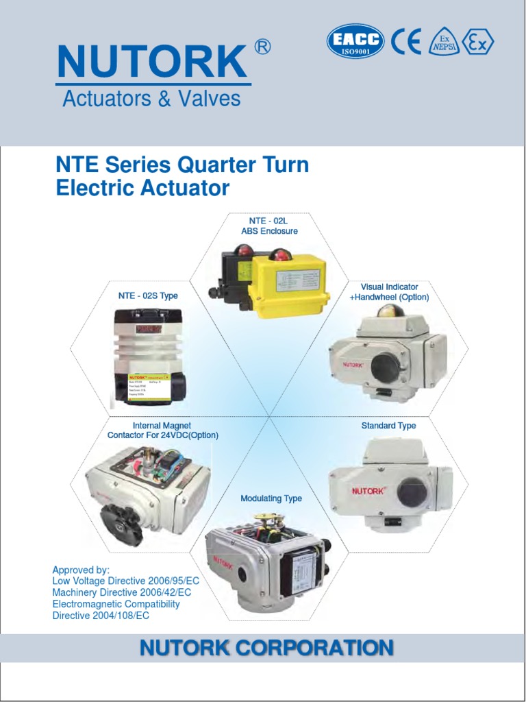 13-NTE Electric Actuator-EN | PDF | Actuator | Valve