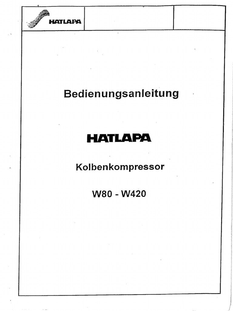 Hatlapa w80 - 280 - 420 | PDF