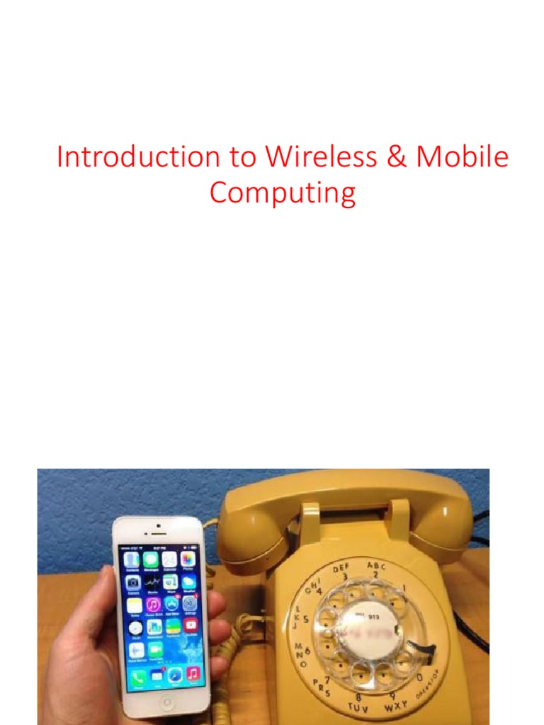 An In-Depth Look at the Evolution of Wireless and Mobile Computing ...