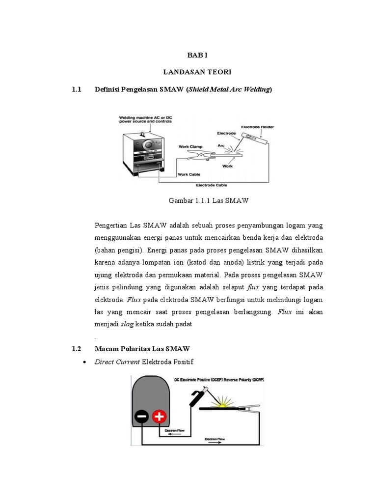 Panduan Lengkap Las SMAW dan Prosedurnya | PDF | Sains & Matematika ...