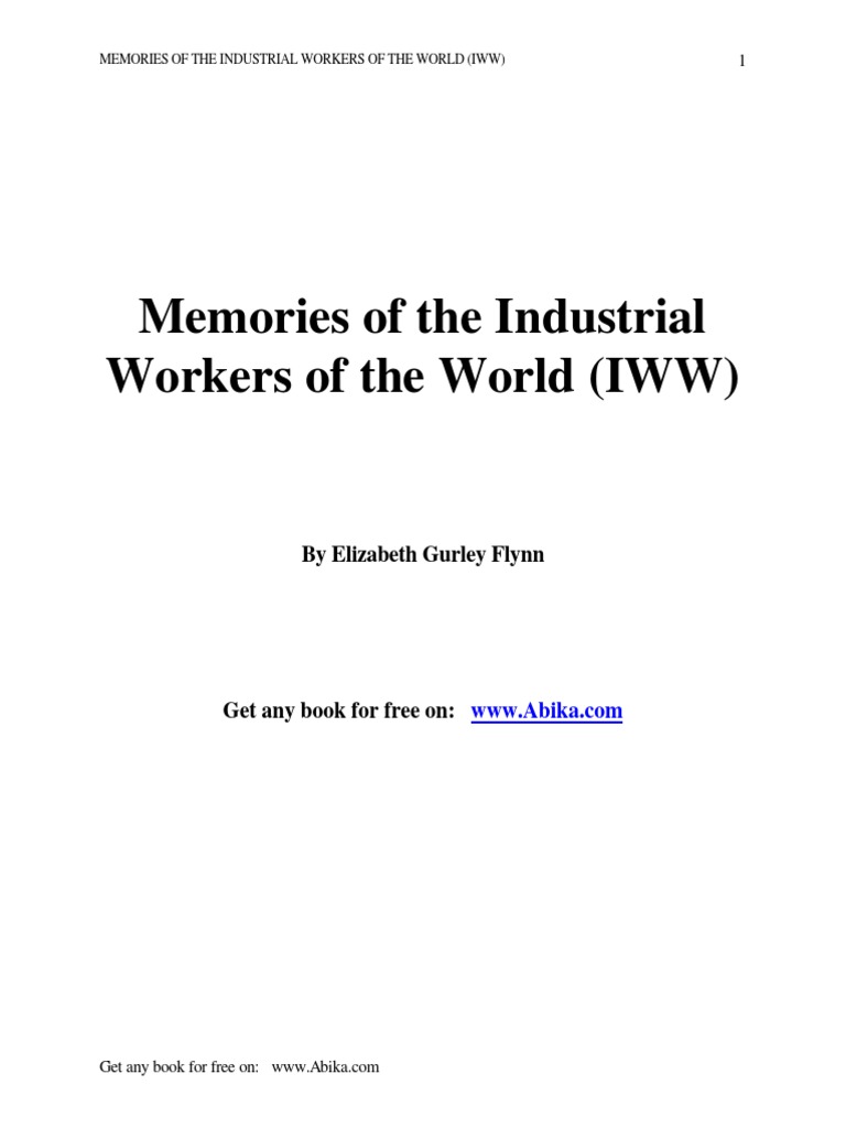 Industrial Workers of The World | PDF | Industrial Workers Of The World ...