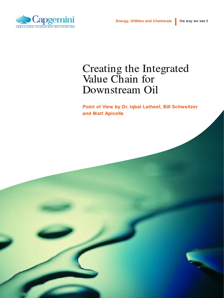 Creating The Integrated Value Chain For Downstream Oil | PDF | Supply ...