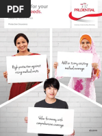 PRUMan PRULady Leaflet ENG | PDF | Insurance | Life Insurance