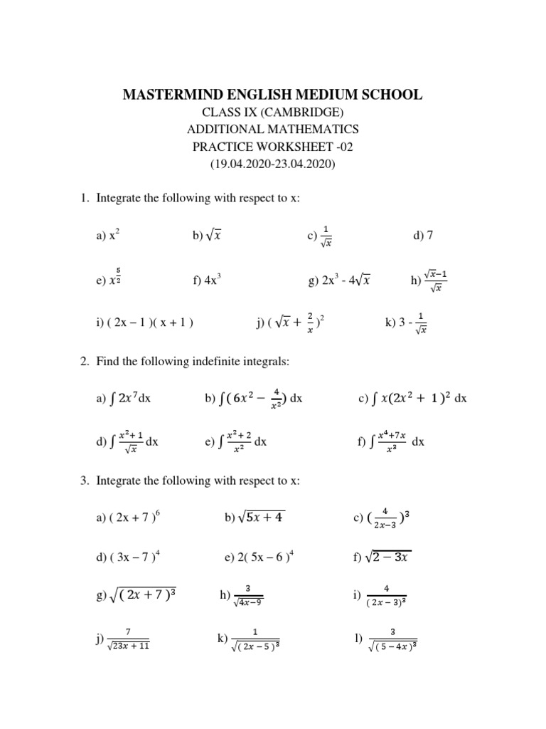 Additional Mathematics - 2 | PDF | Differential Equations | Geometry