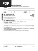 Cambridge Checkpoint Writing | PDF | Writing | Communication