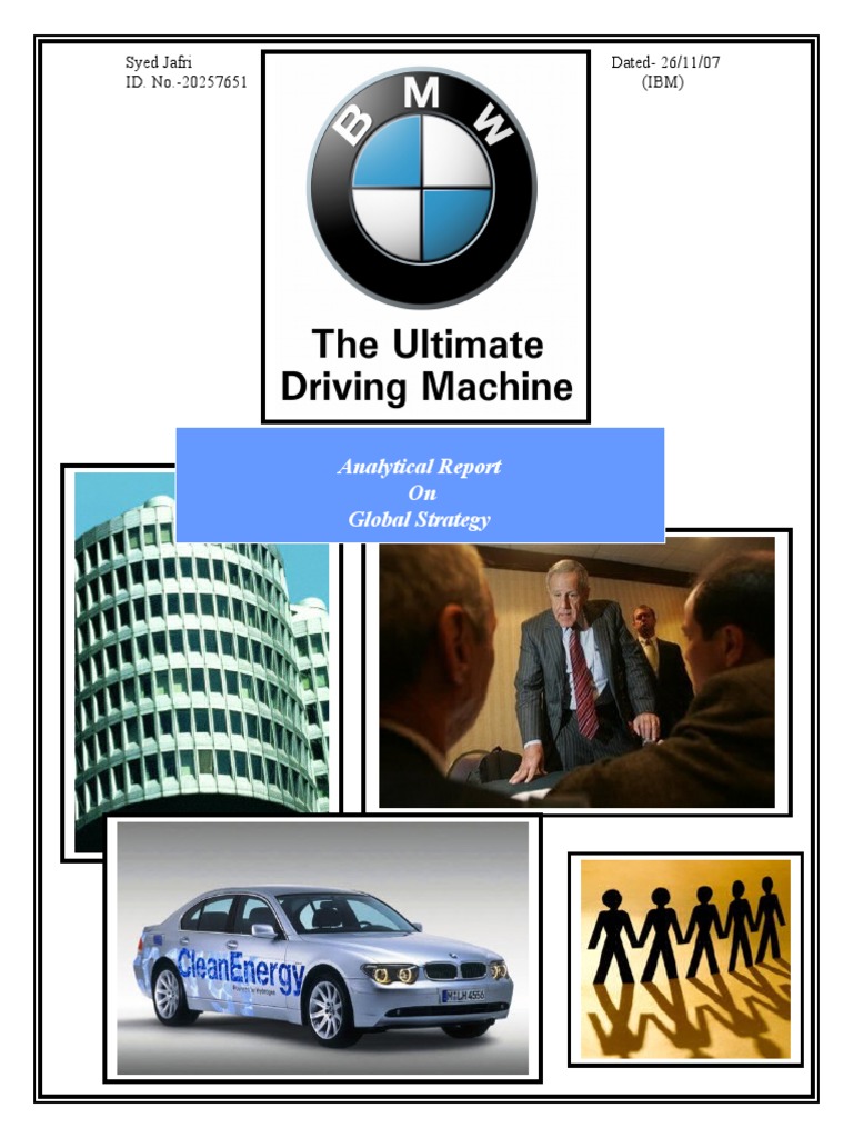 BMW's Global Marketing Strategy Analysis | PDF | Bmw | Recycling