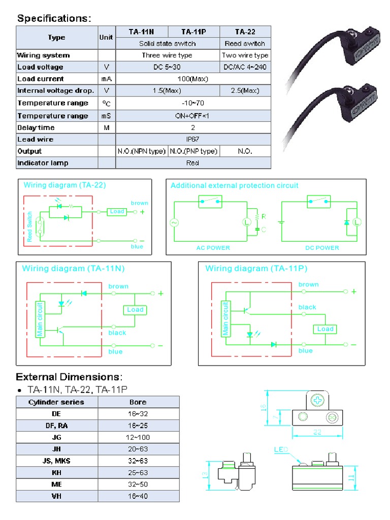 Wiring Diagram (TA-11N) Wiring Diagram (TA-11P) | PDF