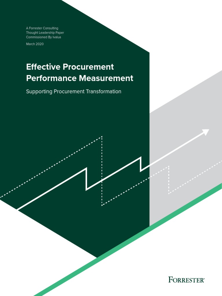 Effective Procurement Performance Measurement | PDF | Procurement ...