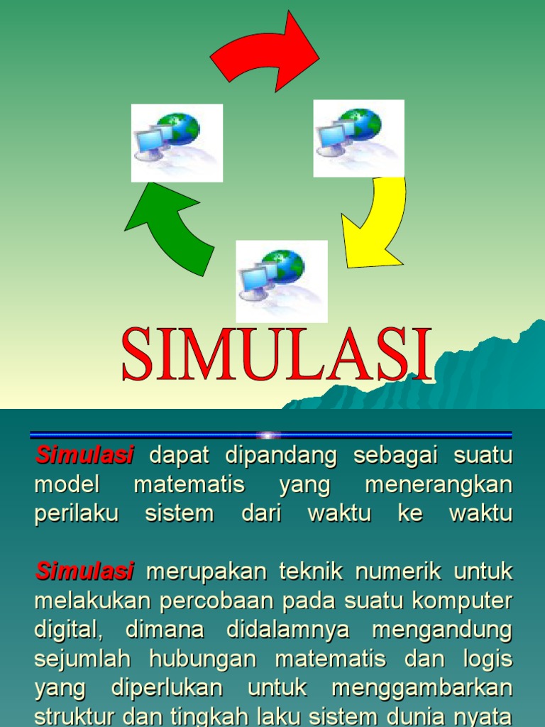 Jenis Simulasi | PDF