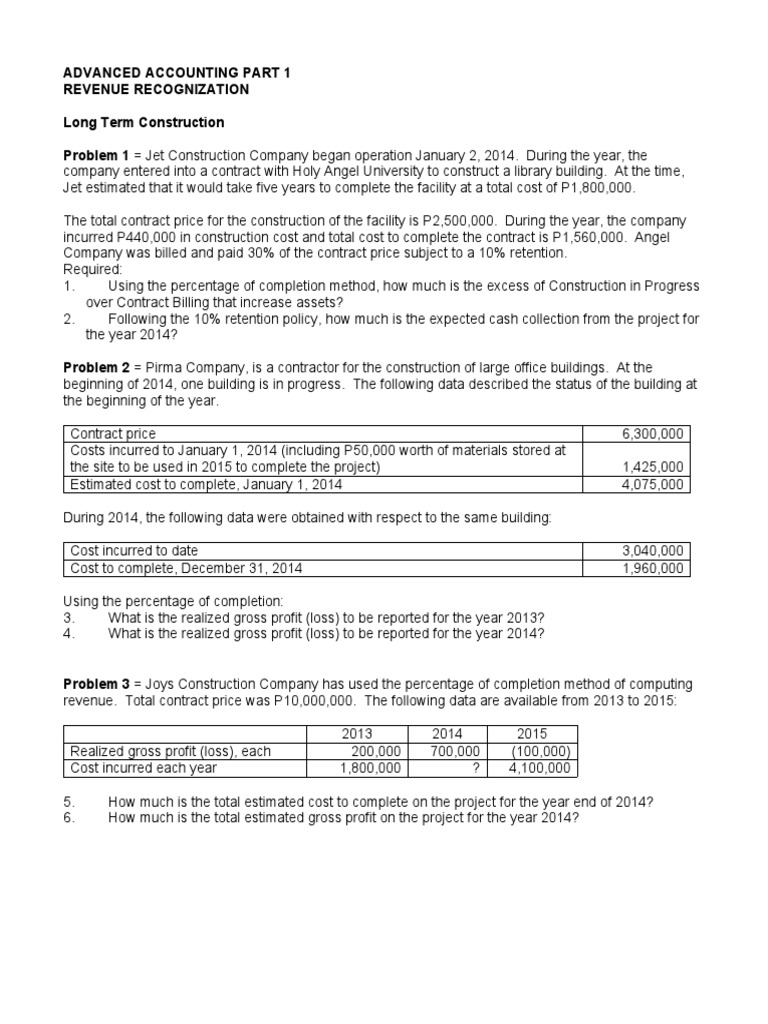 Construction Accounting and Franchise | PDF | Franchising | Financial ...