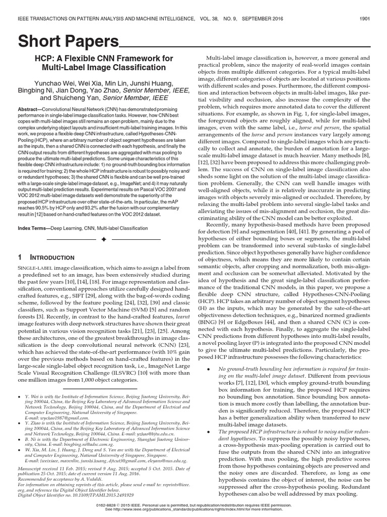 Multilabel Image Classification | PDF | Computational Neuroscience ...