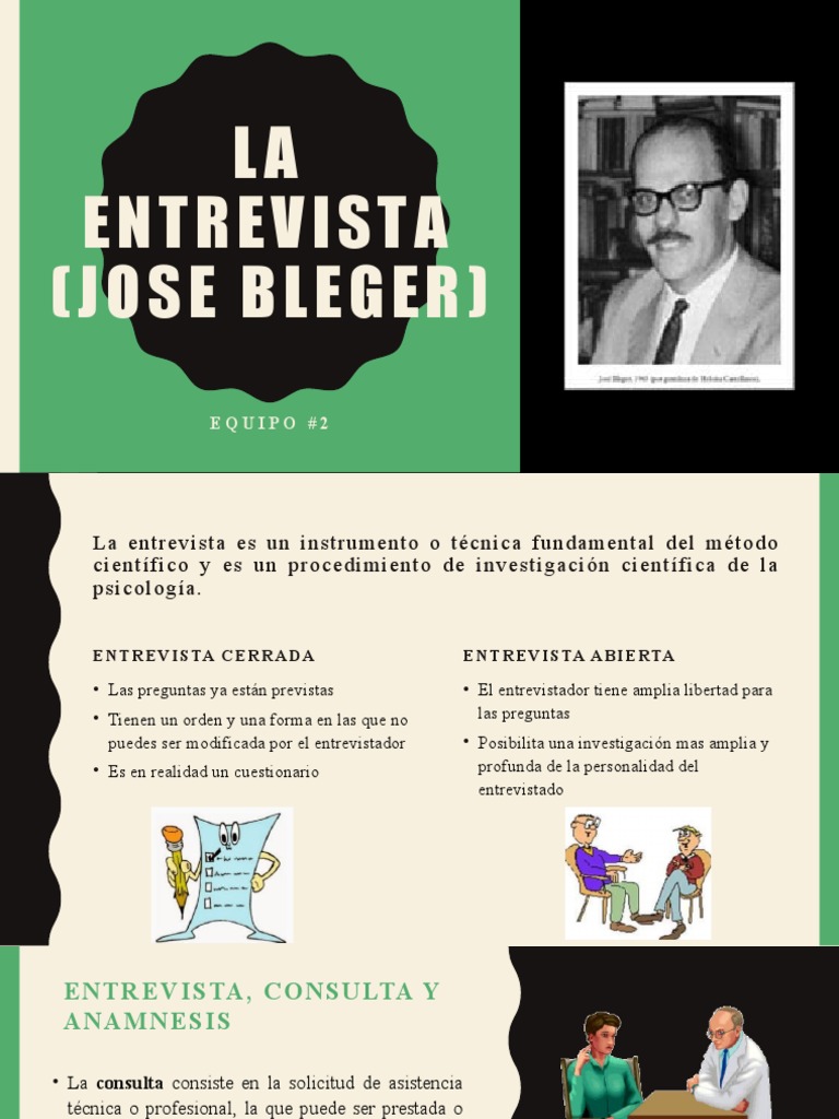 La Entrevista (Jose Bleger) | PDF | Ansiedad | Neurociencia