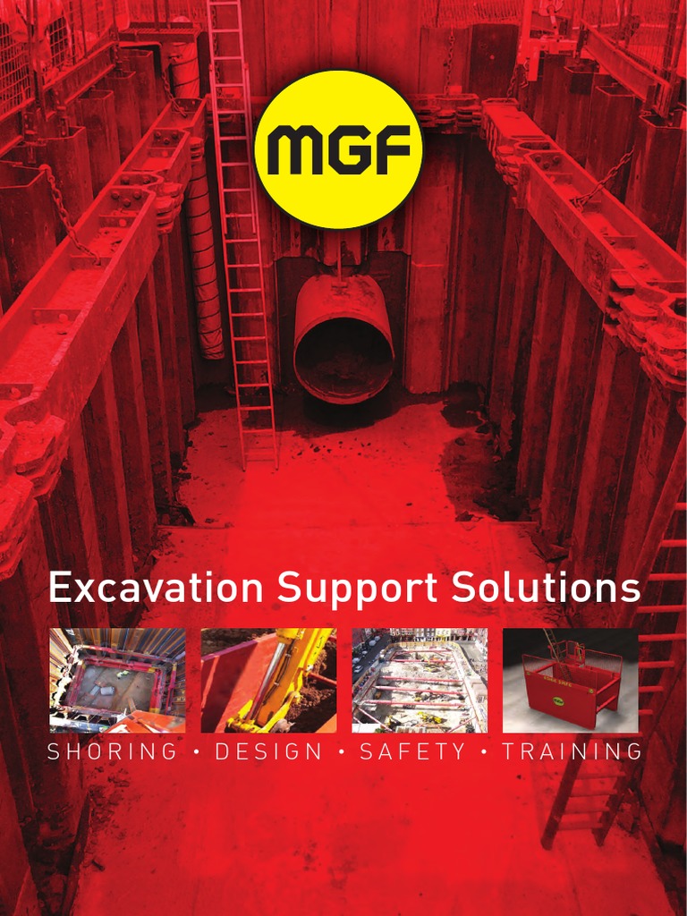 PRODUCTS PRODUC & SERVICES SHORING DESIGN SAFETY. Excavation Support ...