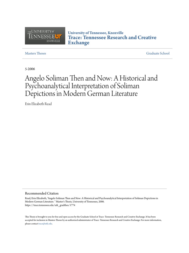 Angelo Soliman in Modern Literature | PDF | Race (Human Categorization ...