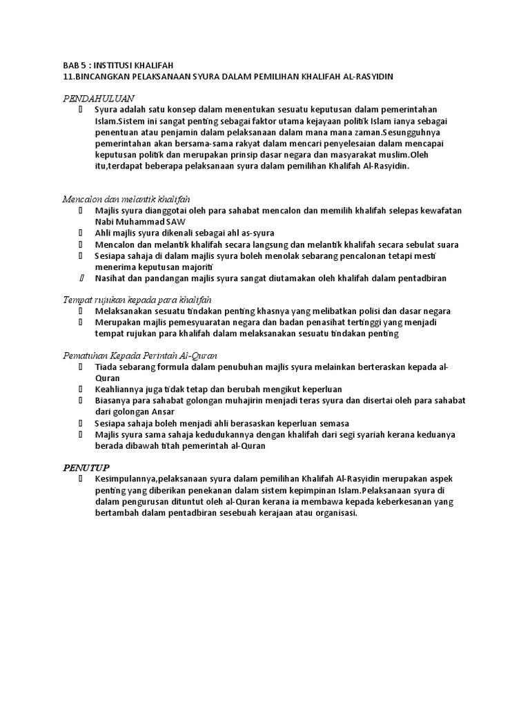 Nota Ringkas T1B5S11 | PDF