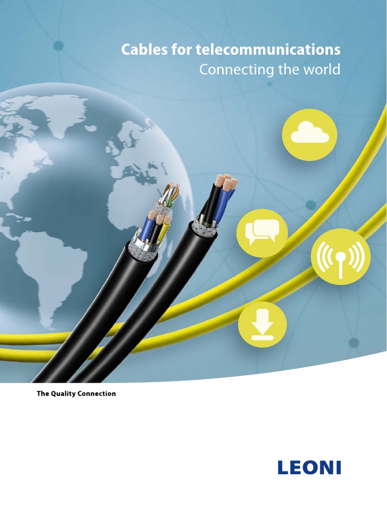 Cables For Telecommunications: Connecting The World | PDF | Coaxial ...
