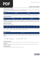 ASTM A283 Grade C: General Product Description | PDF | Specification (Technical Standard) | Steel