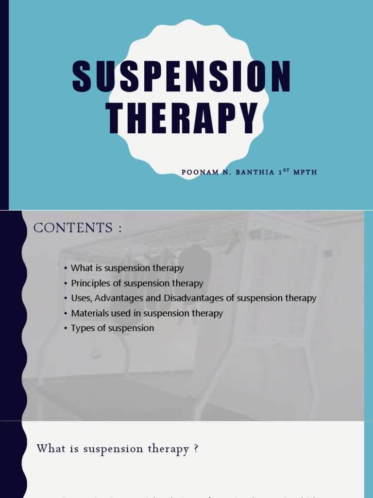 Suspension Exercise Therapy | Download Free PDF | Rope | Pendulum