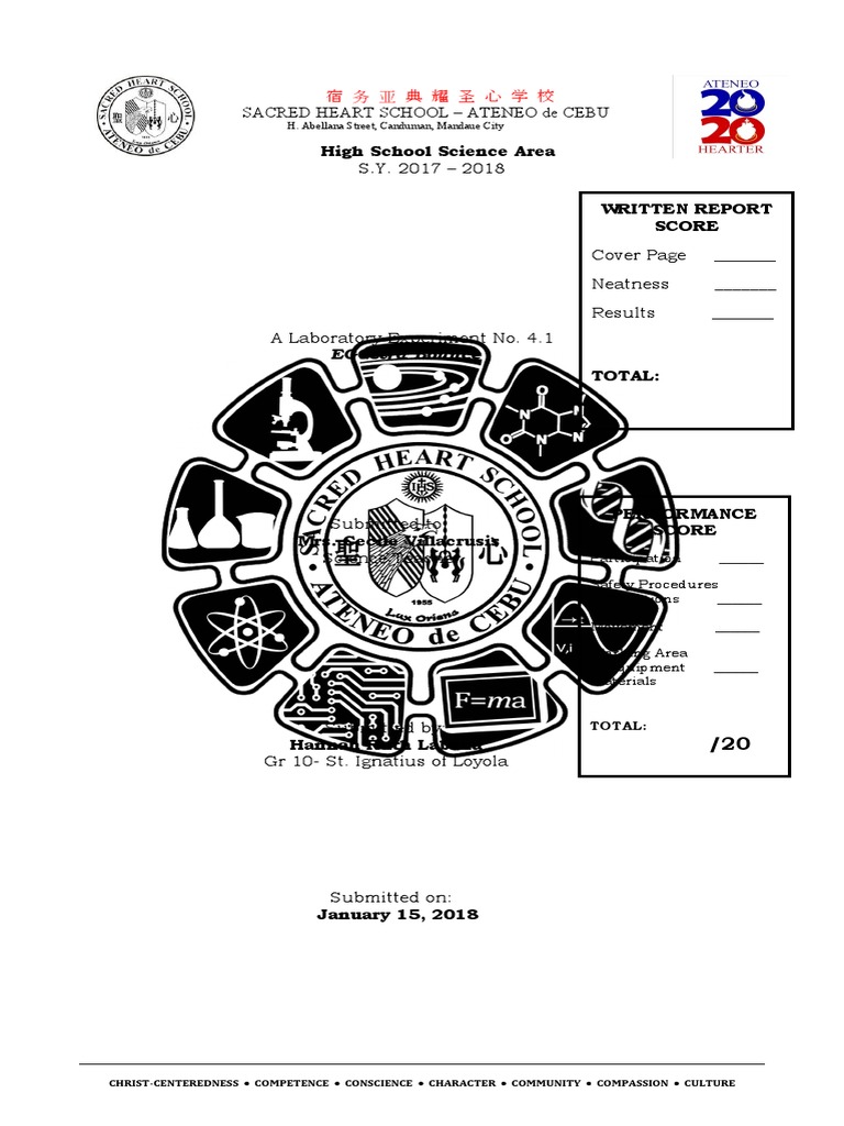 Science Experiment Paper Coverpage | PDF