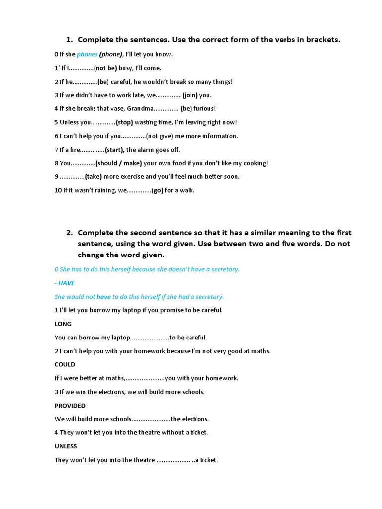 Zero First and Second Conditionals | PDF | Semiotics | Linguistic Typology
