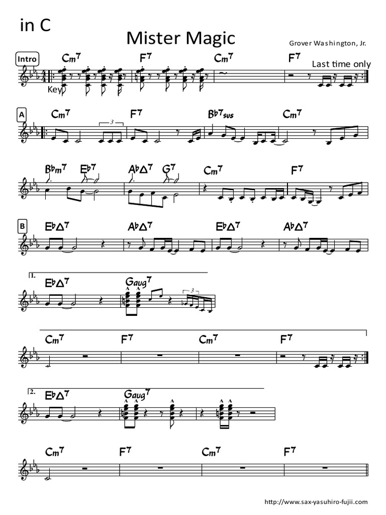 Mister Magic in C | PDF