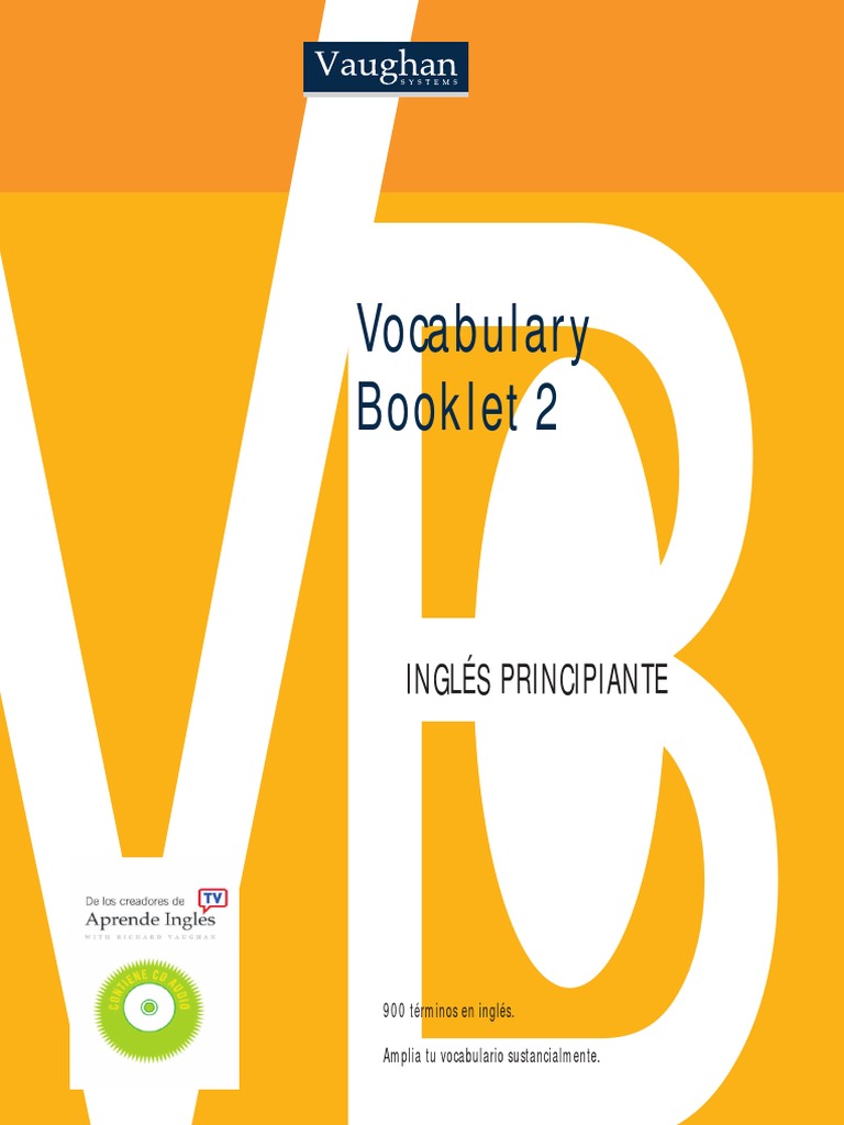 Vocabulary Booklet 2 (A2) PDF | PDF