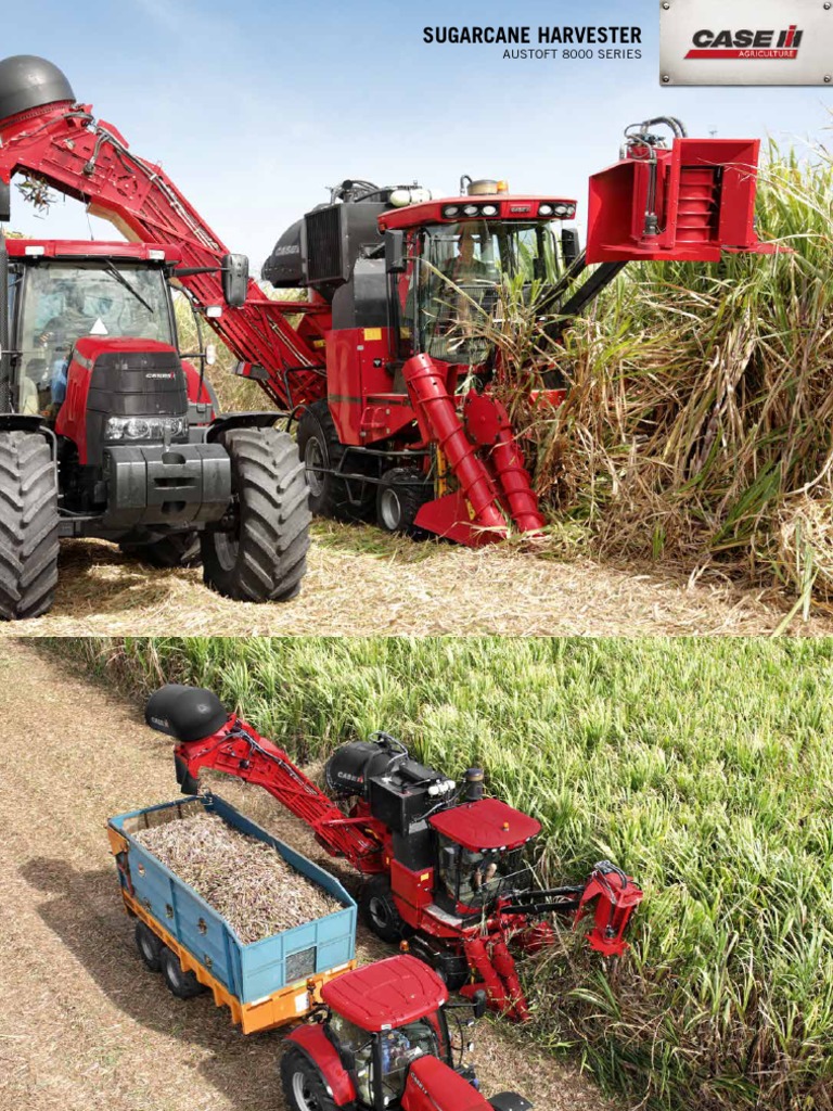 Brochure Case Ih Harvesters 8000 Series PDF | PDF | Turbocharger | Elevator