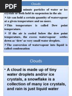 Igcse Geography Types of Clouds | PDF
