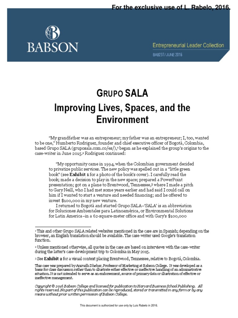 CP1-7c Grupo SALA | PDF | Waste Management | Sustainability